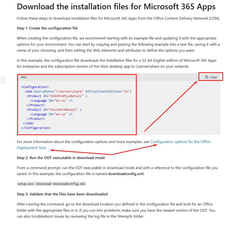 How to use Office Deployment Tool step by step - World Insider Web